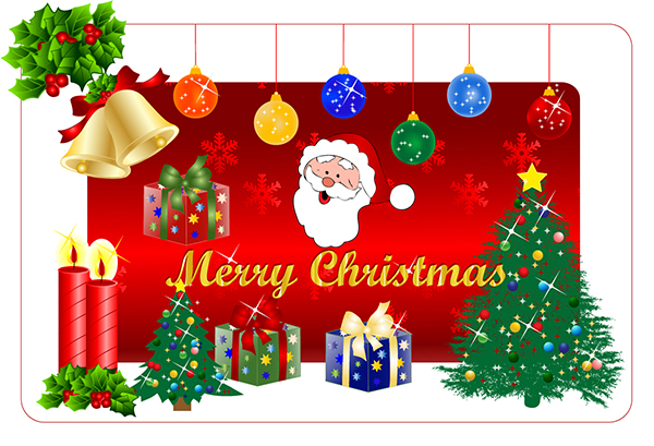 20 Free Christmas Vector Images and Icon Sets
